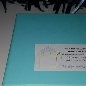 kate spade | Other | Kate Spade Confetti Correspondence Card Set | Poshmark